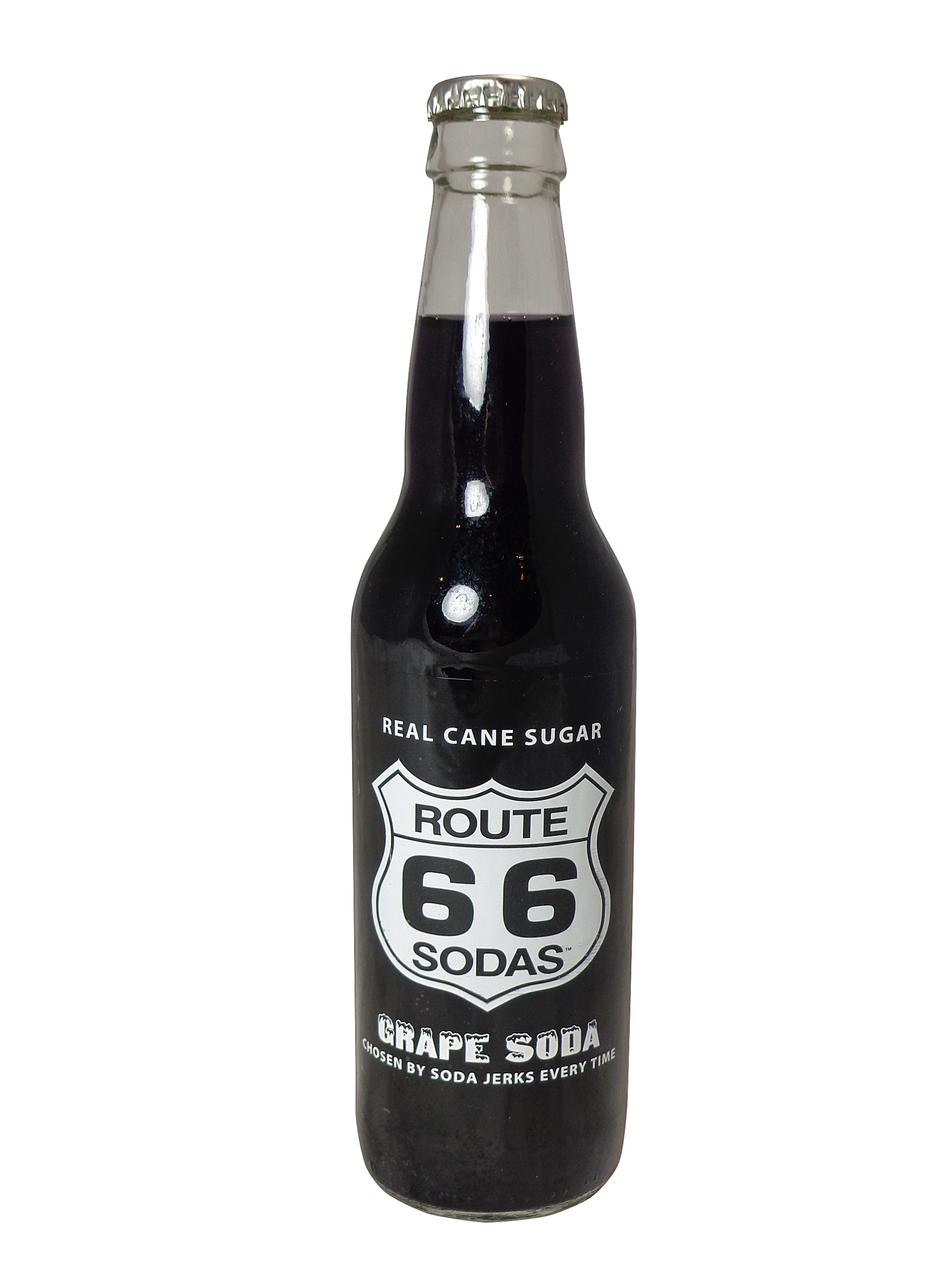 FRESH 12oz Route 66 Grape soda - Soda Emporium