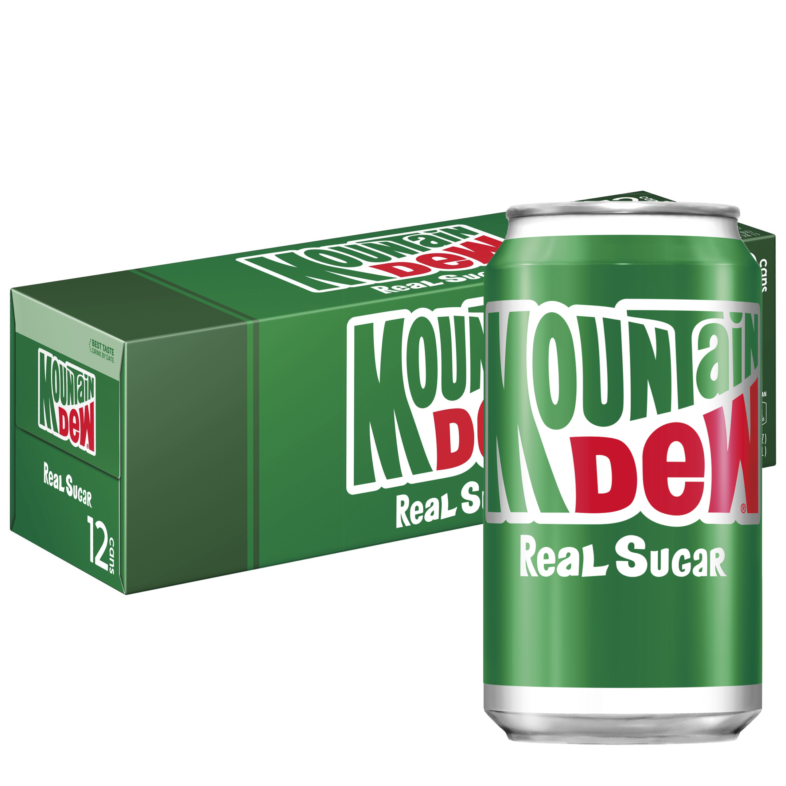 FRESH 12 Pk Mountain Dew Throwback - Soda Emporium