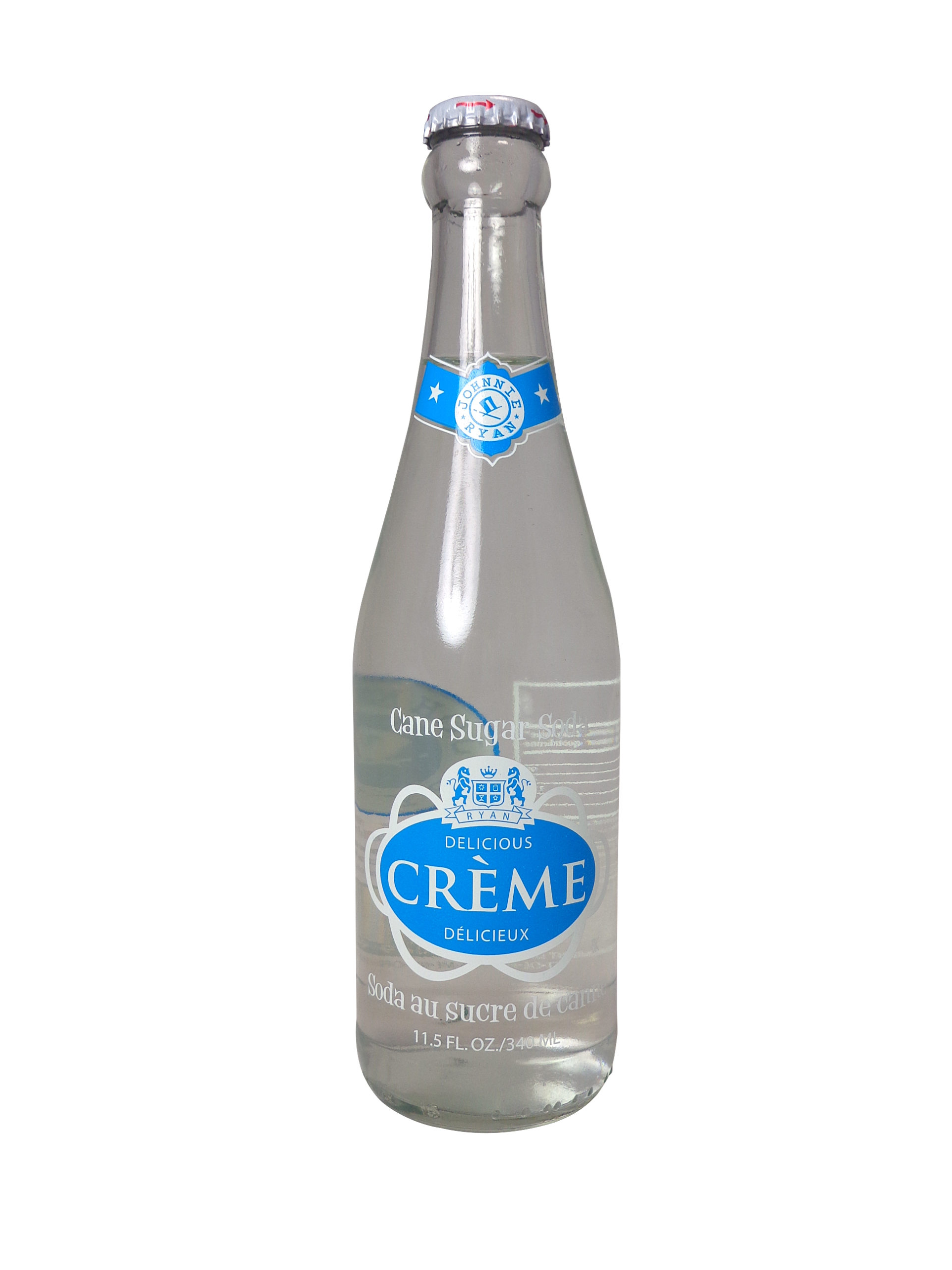 FRESH 12oz Johnnie Ryan Creme soda - Soda Emporium