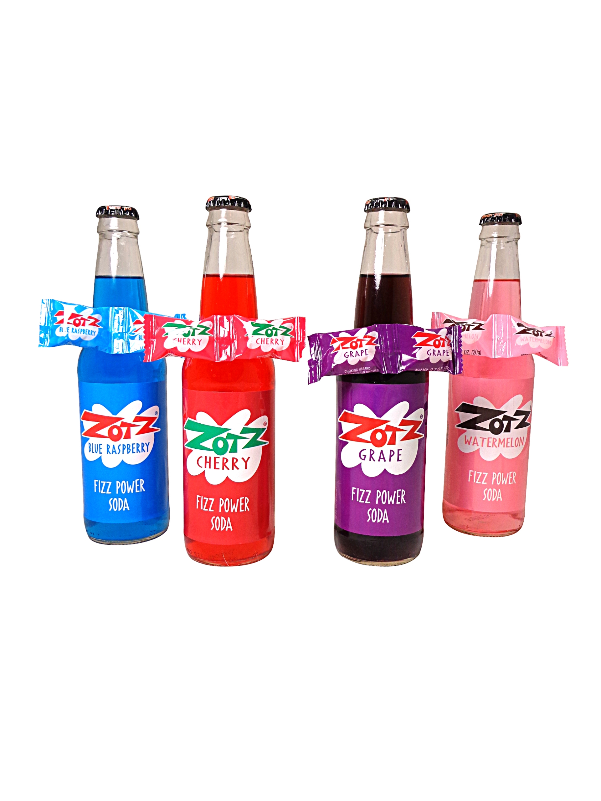 FRESH 12oz Zotz Soda Variety Pack with FREE GIFT - Soda Emporium