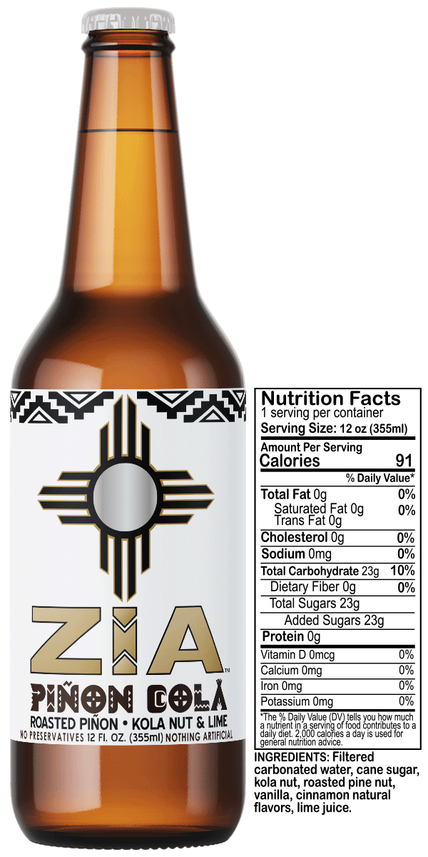 FRESH 12oz Zia Pinon Cola