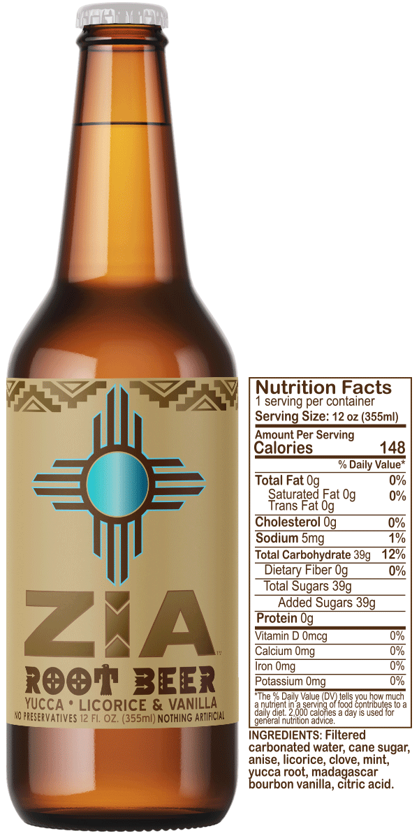 FRESH 12oz Zia Root Beer