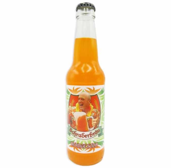 FRESH 12oz Breaking Bad Schraderbrau Orange Soda